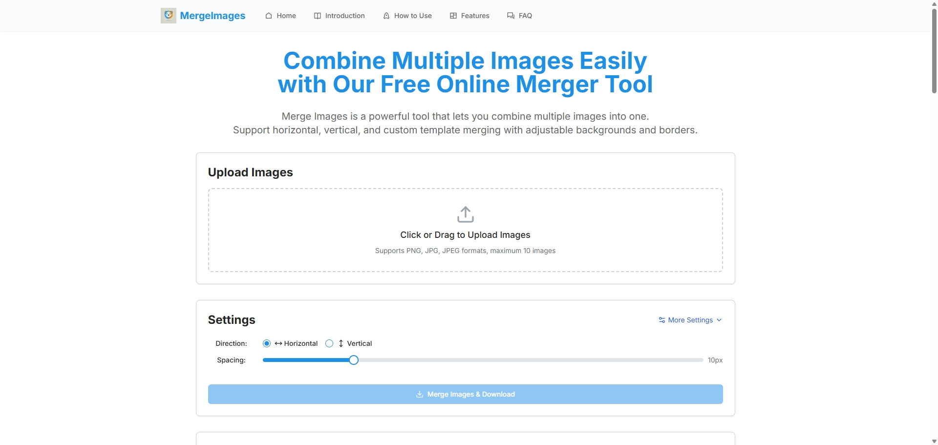 mergeimages - MergeImages - Free Online Tool to Combine Multiple Images
